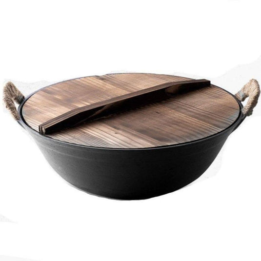 Cook with this Big Cast Iron Wok | The Wok House